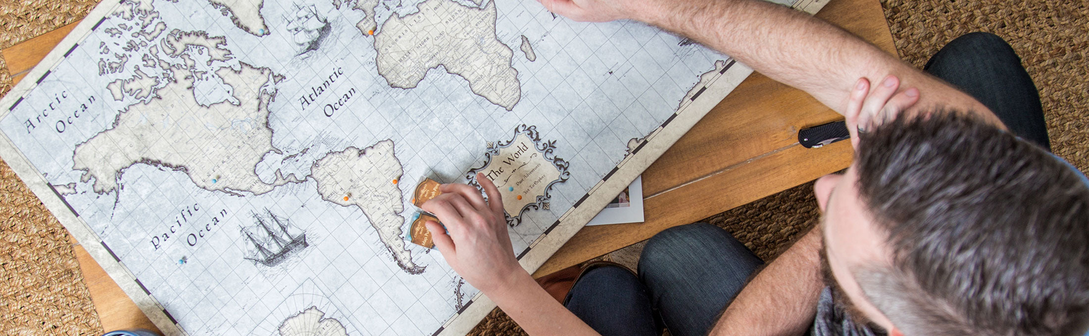 World Travel Map | Travel Map Pin Board | Conquest Maps