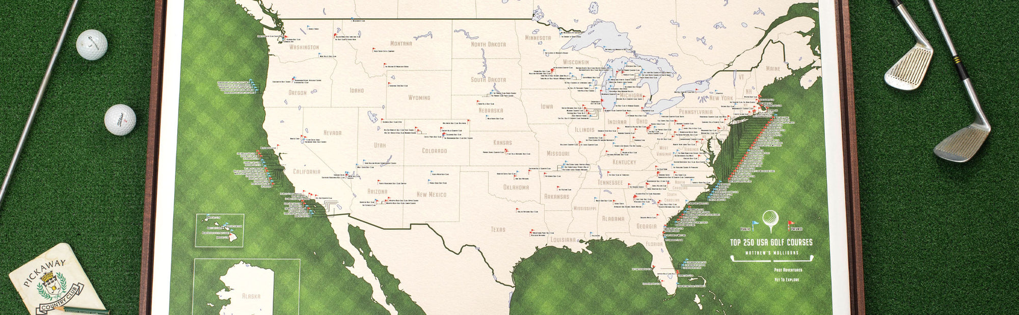 Hobby Travel Maps – Custom Maps for Sports, Adventurers, and More