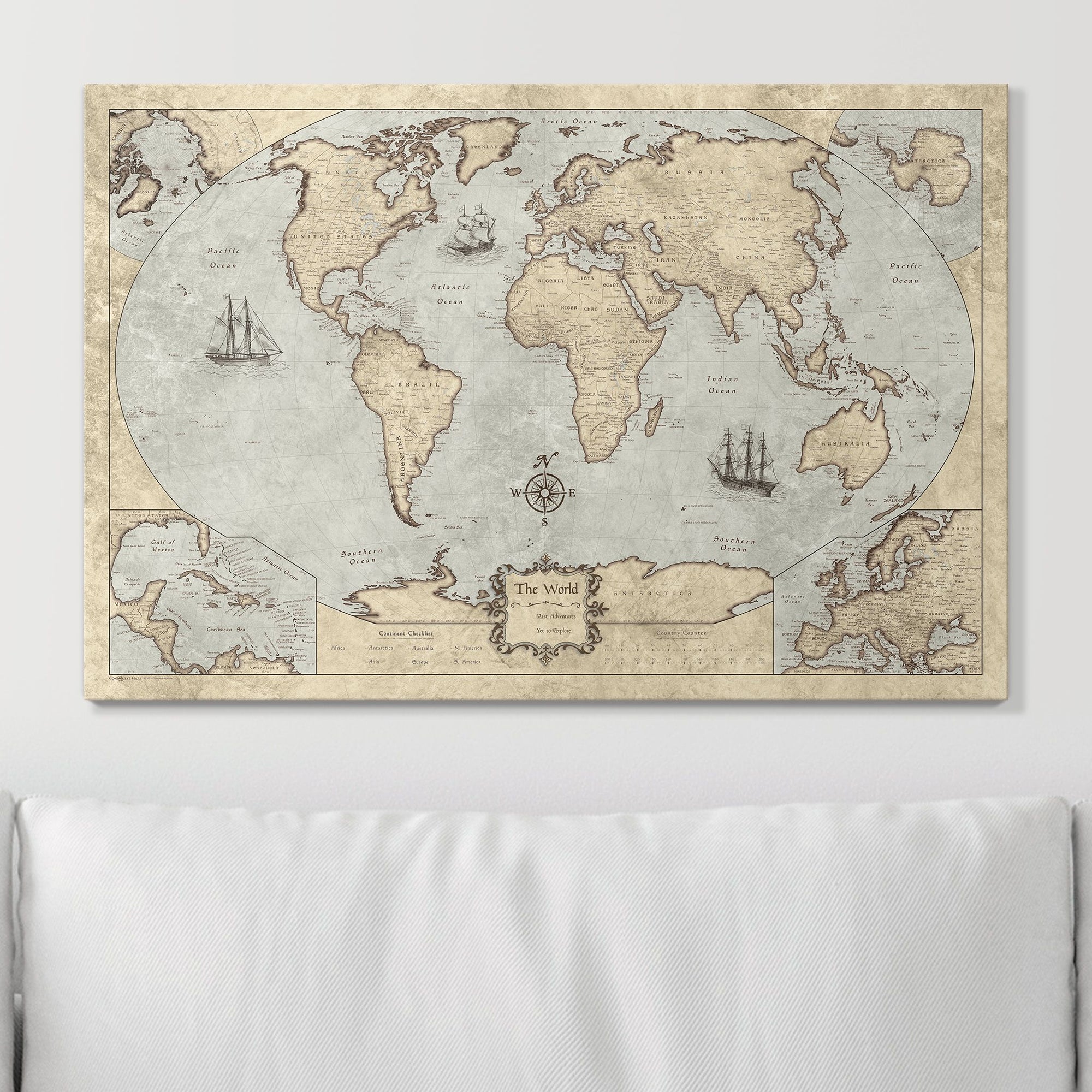 Winkel Tripel Map Poster | Customize for $20 | Conquest Maps