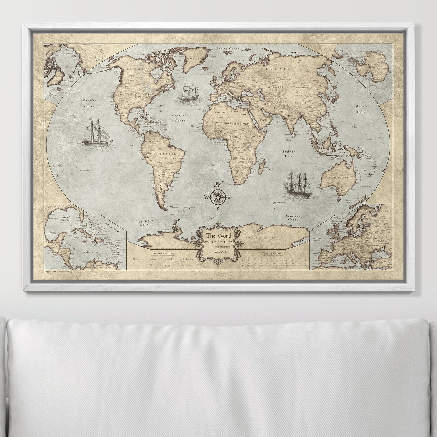 Winkel Tripel Map Poster | Customize for $20 | Conquest Maps — Conquest ...