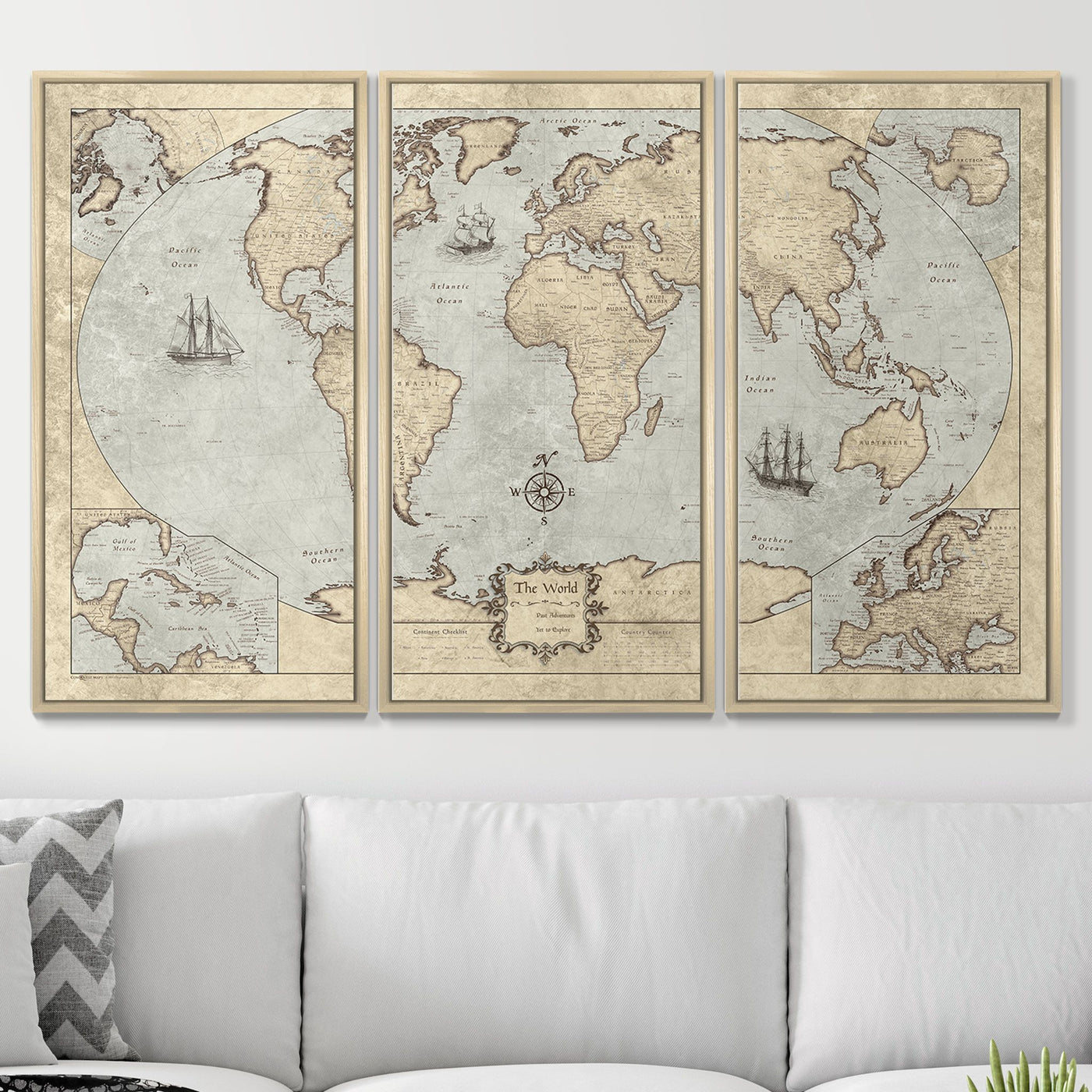 Winkel Tripel Map Poster | Customize for $20 | Conquest Maps — Conquest ...