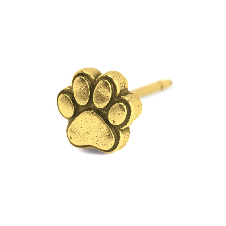 Gold Paw Map Push Pins - Conquest Maps LLC