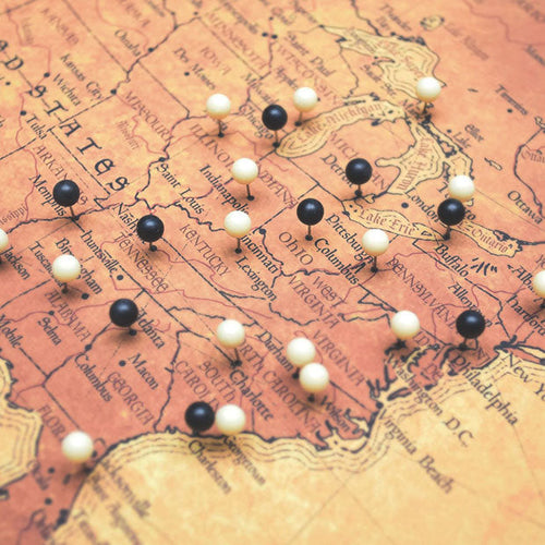 Custom World Map | Vision Boards For Travel | Conquest Maps