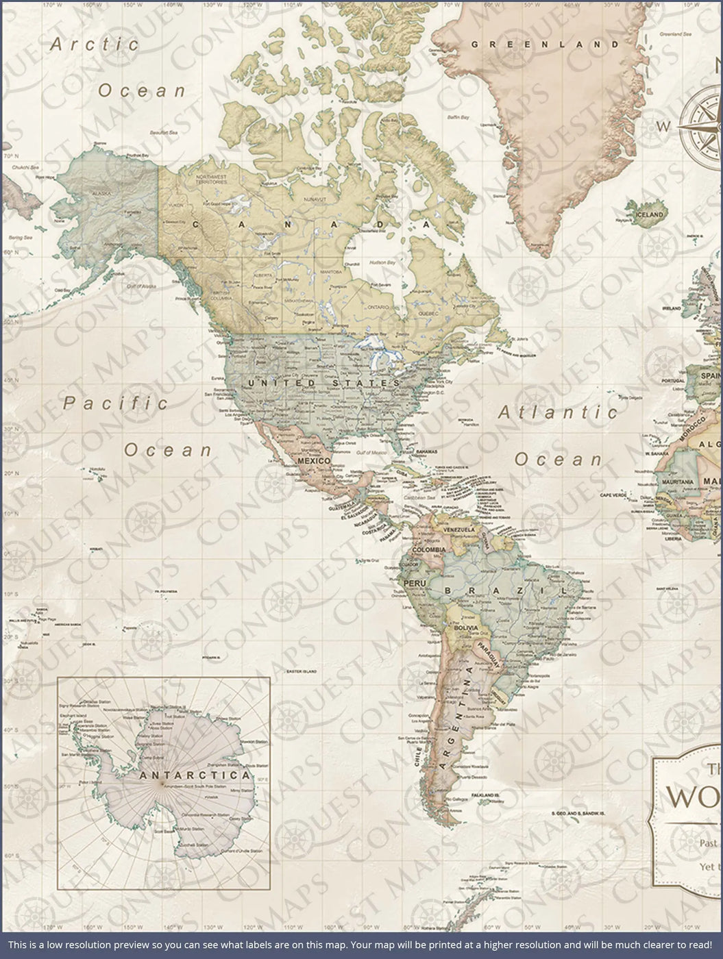 Map Pin Board | Handmade in America | Conquest Maps — Conquest Maps LLC