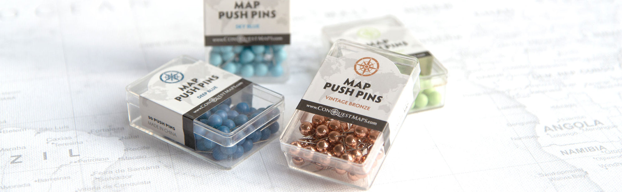 Push Pins for Maps, DIY, Crafts - Conquest Maps