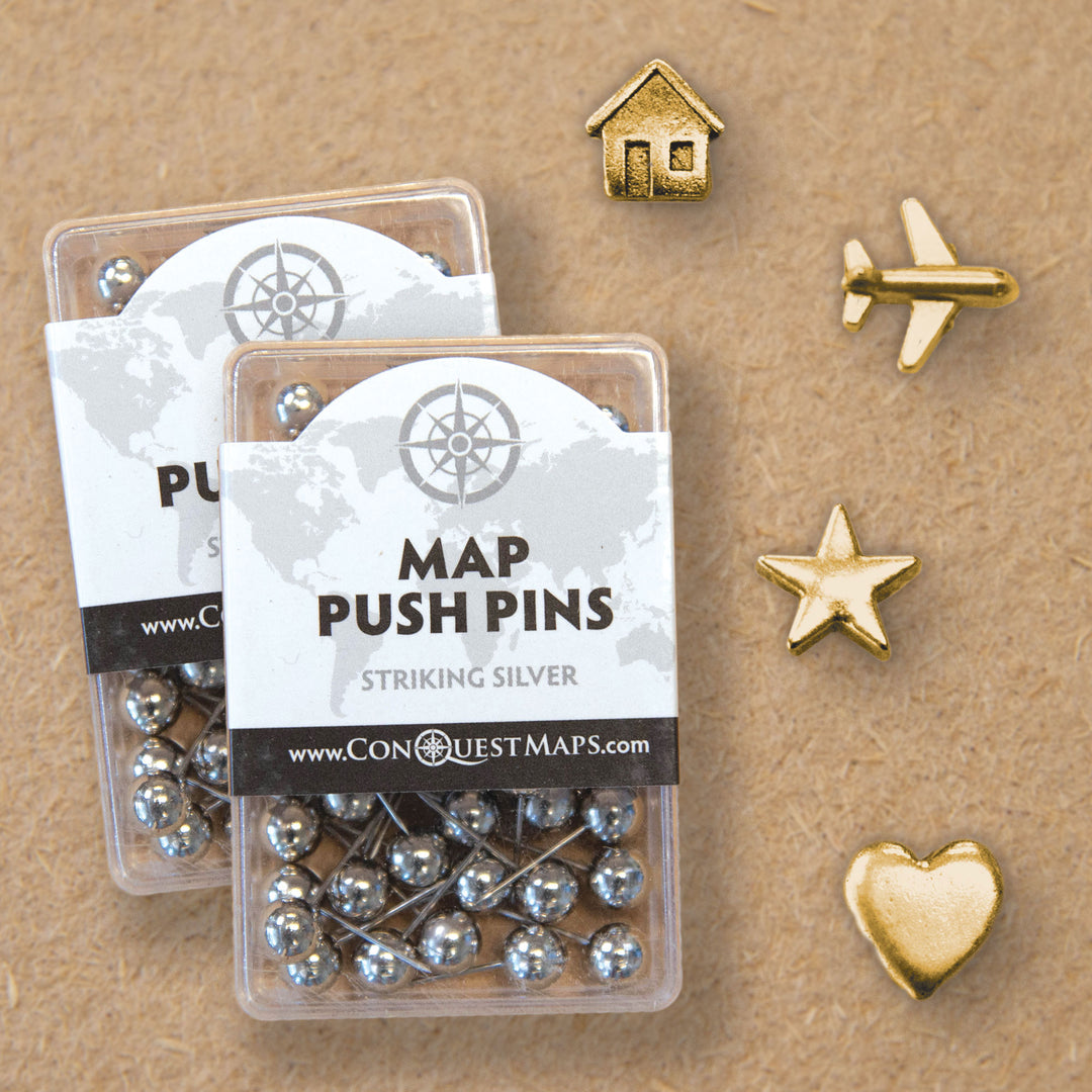 Conquest Maps | Specialty Pins