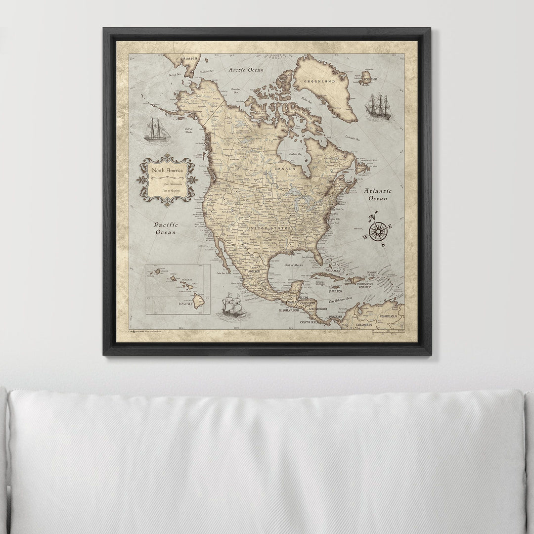 North America Maps | Plan Your Next Trip | Conquest Maps