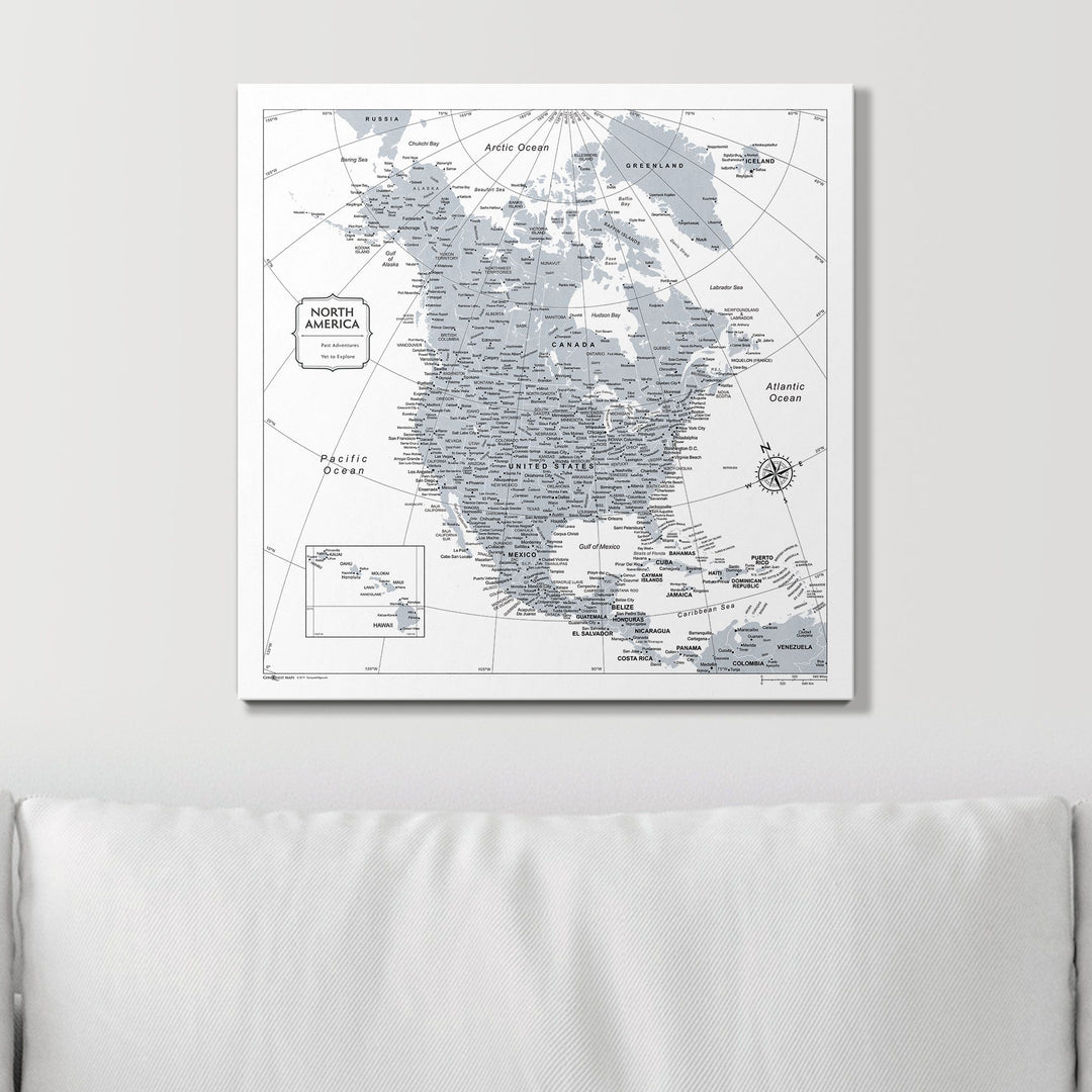 North America Maps | Plan Your Next Trip | Conquest Maps