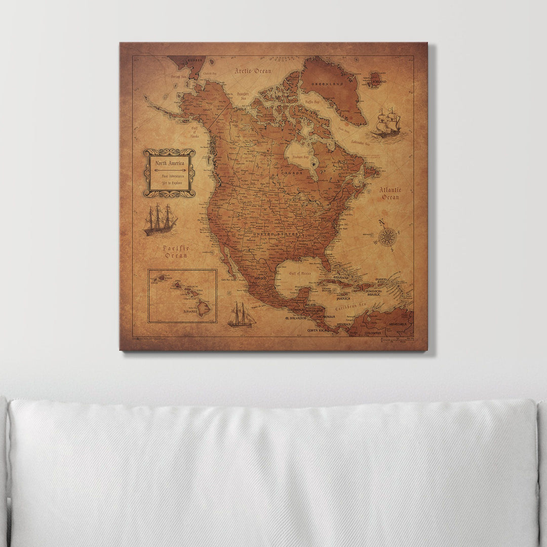 North America Maps | Plan Your Next Trip | Conquest Maps