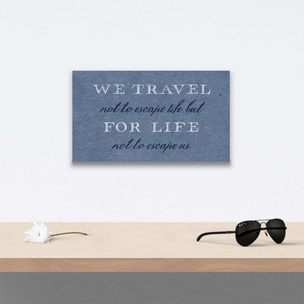 Travel Canvas | Travel Wall Sign | Shop Conquest Maps