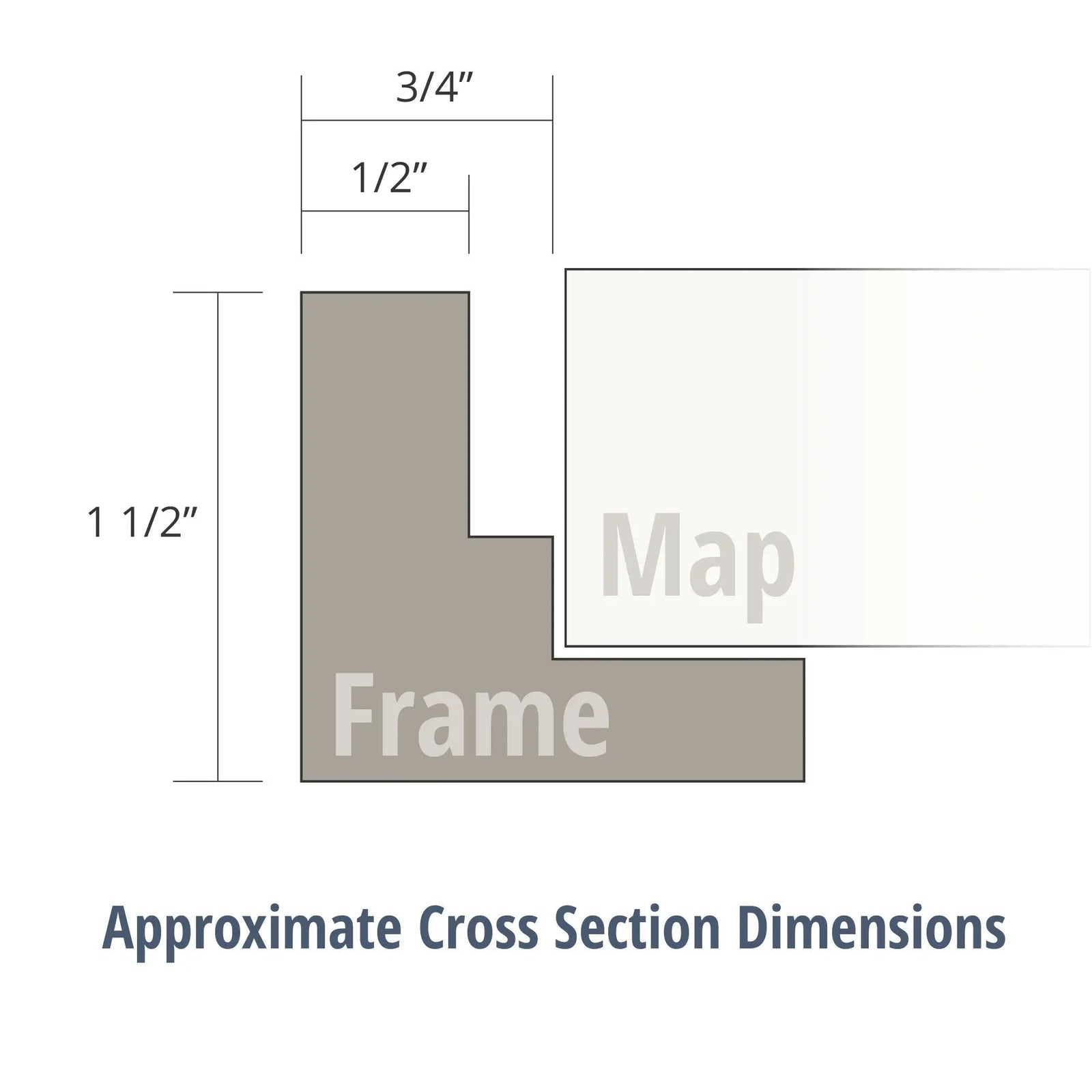 Map Frames | Decorative Wood Designs | Shop Conquest Maps
