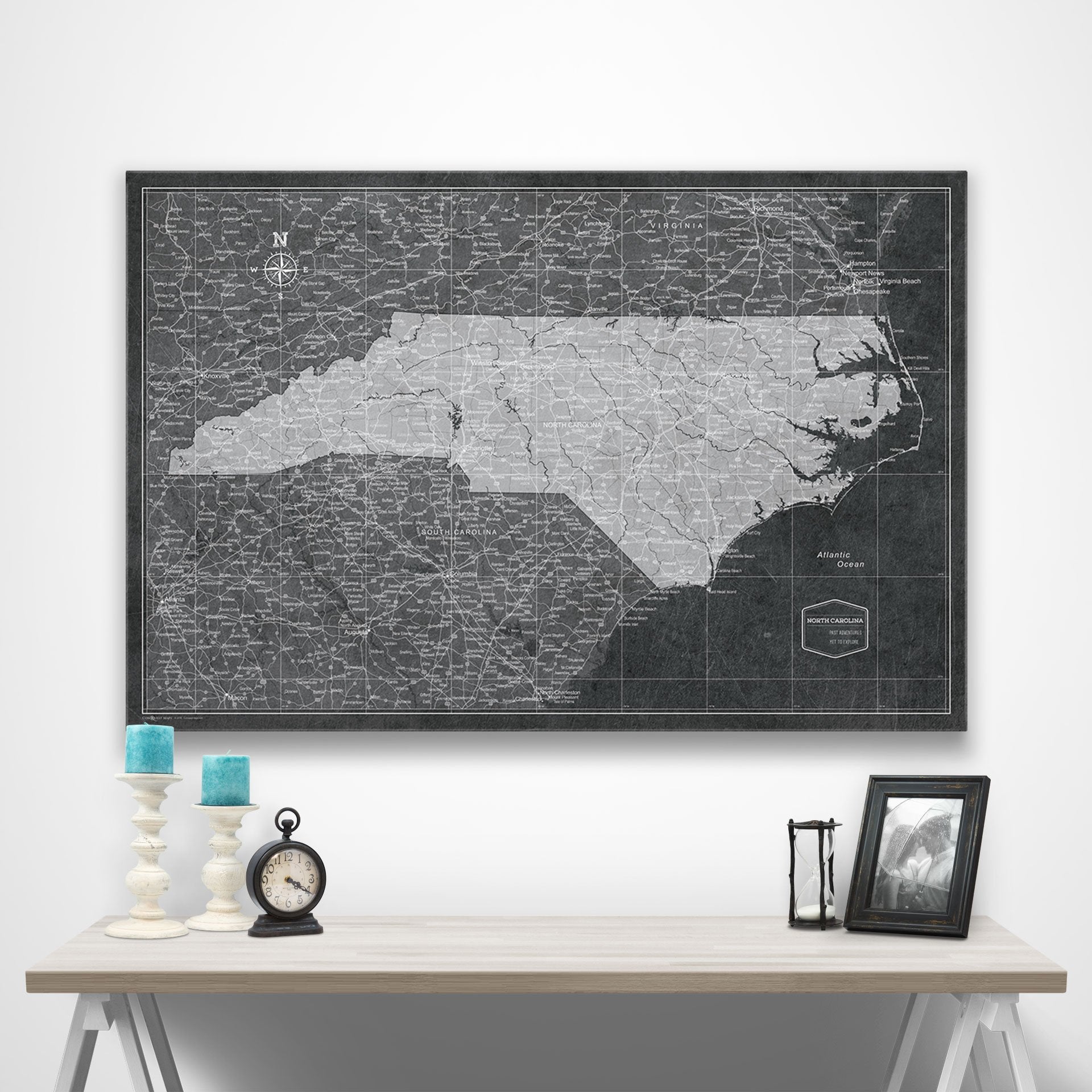 North Carolina Poster Maps