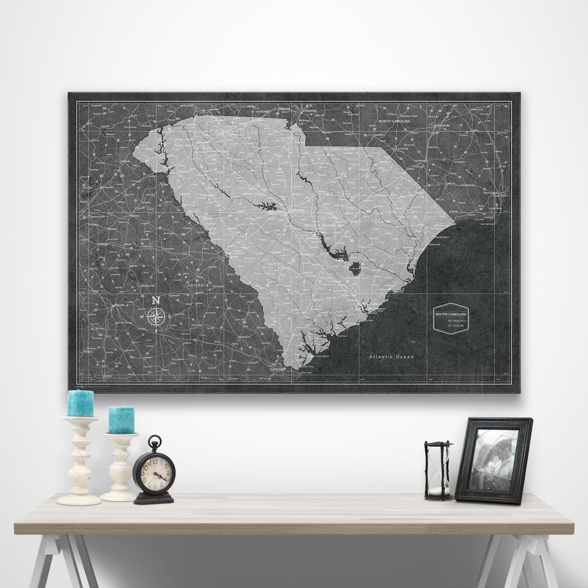 South Carolina Poster Maps