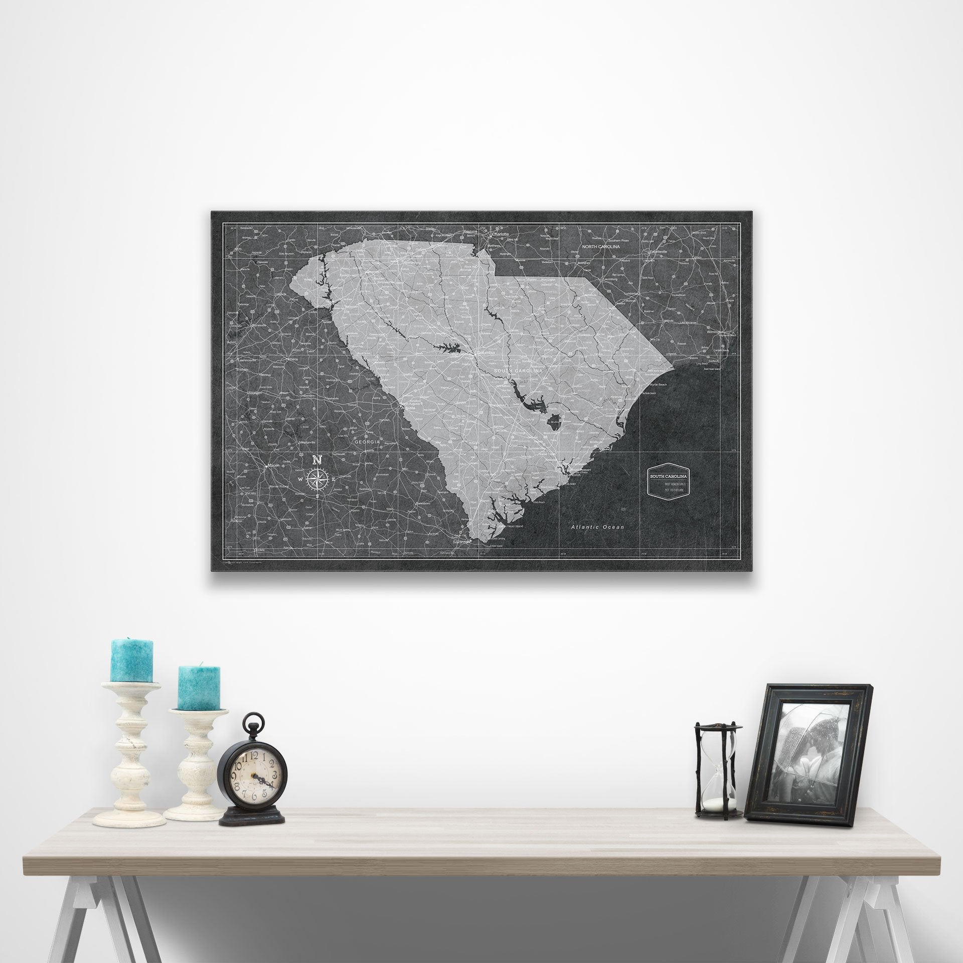 South Carolina Poster Maps