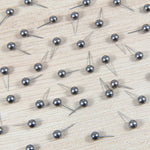 Metallic Push Pins - Chrome Black - Conquest Maps — Conquest Maps LLC