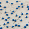 Map Push Pins: Deep Blue - Matte Finish - Conquest Maps LLC