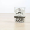 Map Push Pins: Light Gray - Matte Finish freeshipping - Conquest Maps LLC