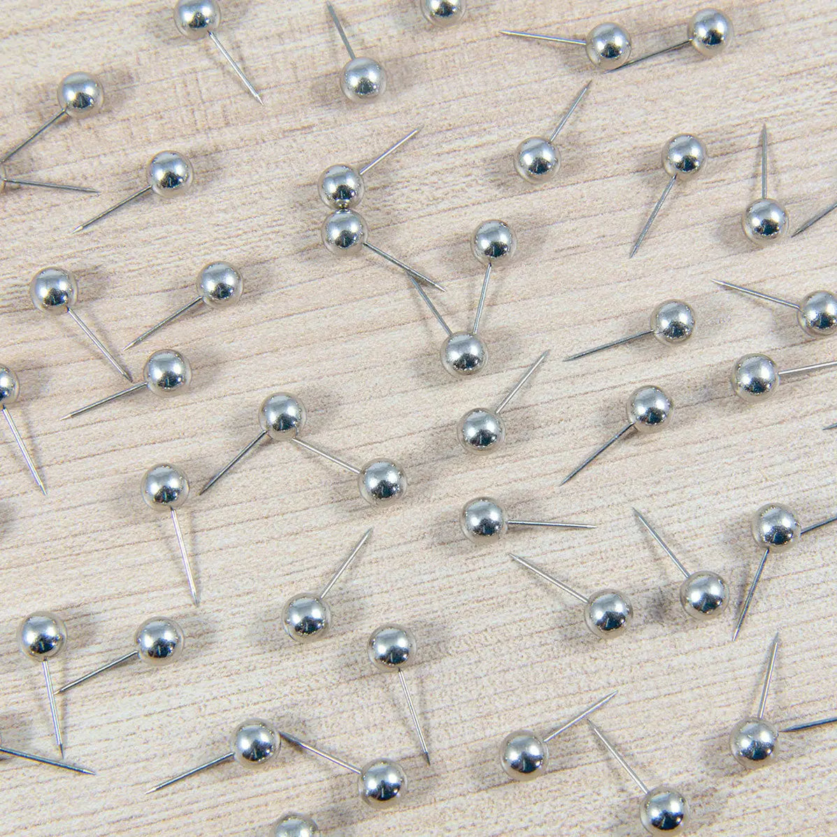 Silver Push Pins - DIY, Craft Push Pins - Striking Silver — Conquest ...
