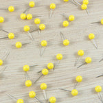 Map Push Pins: Sunrise Yellow - Matte Finish - Conquest Maps LLC
