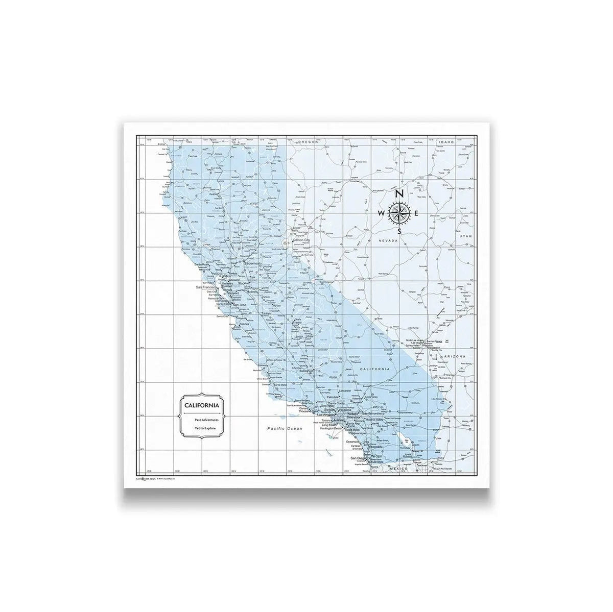 Coloring Map Of California