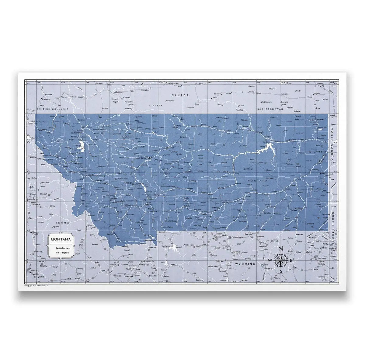 Navy Poster Board