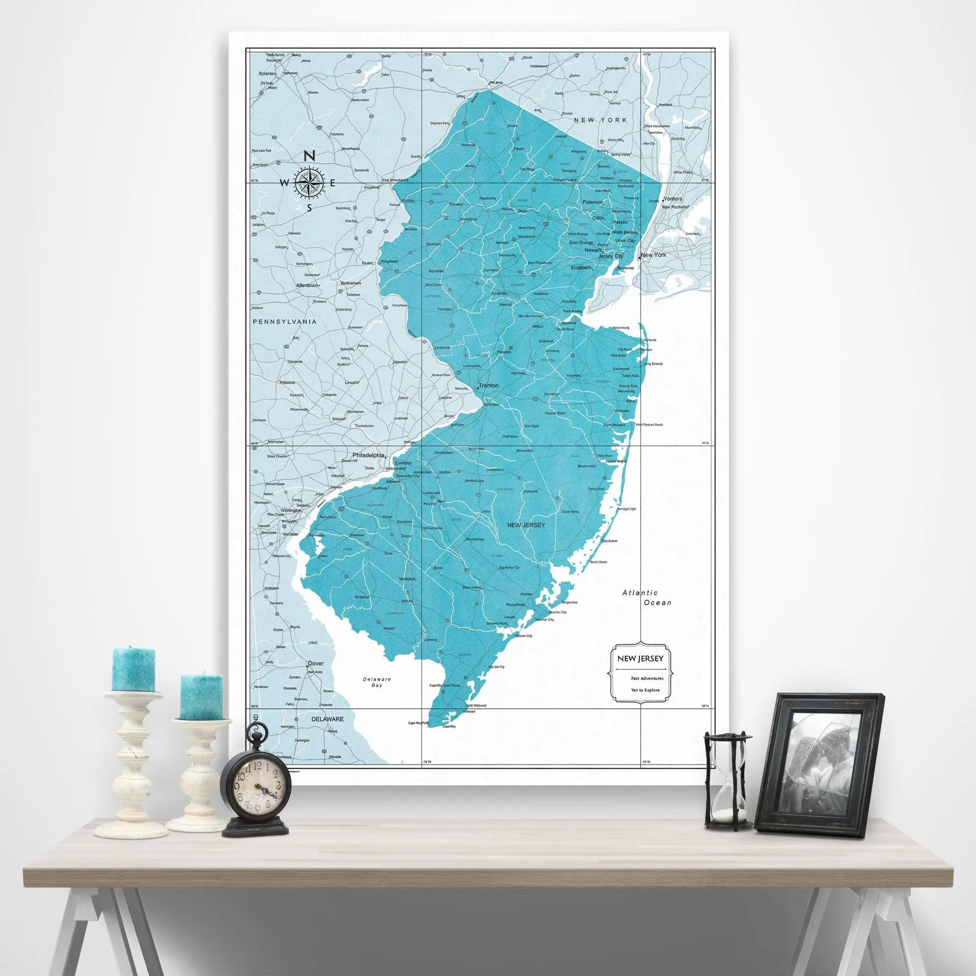 New Jersey Poster Maps