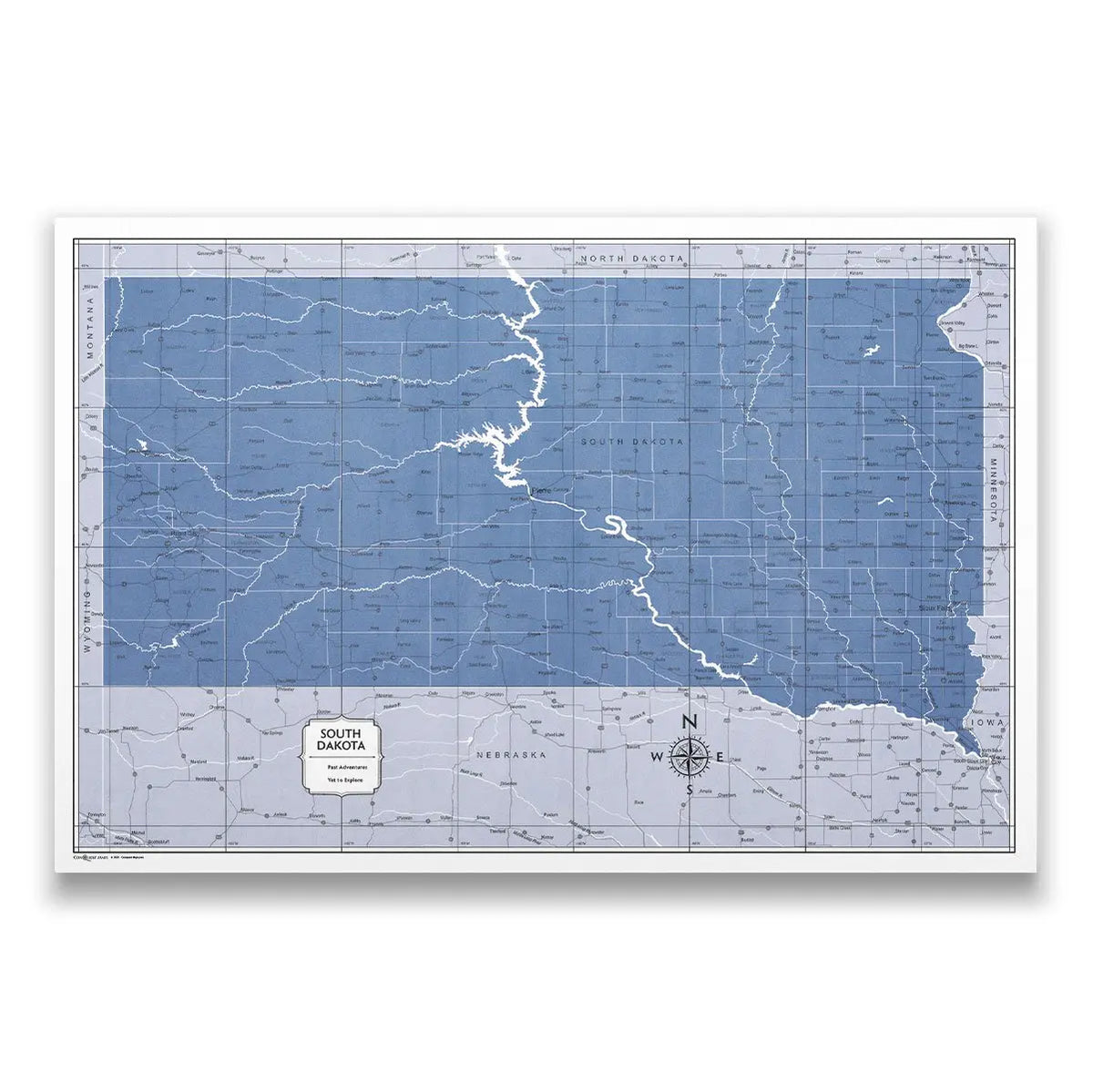 Navy Poster Board