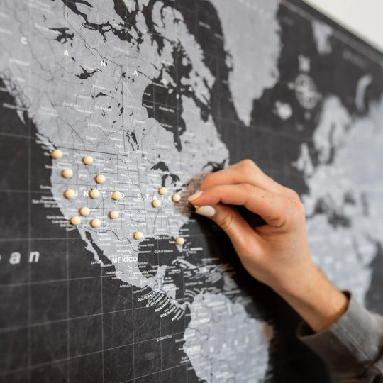 Pin Map | Your Next Trip Awaits | Shop Conquest Maps