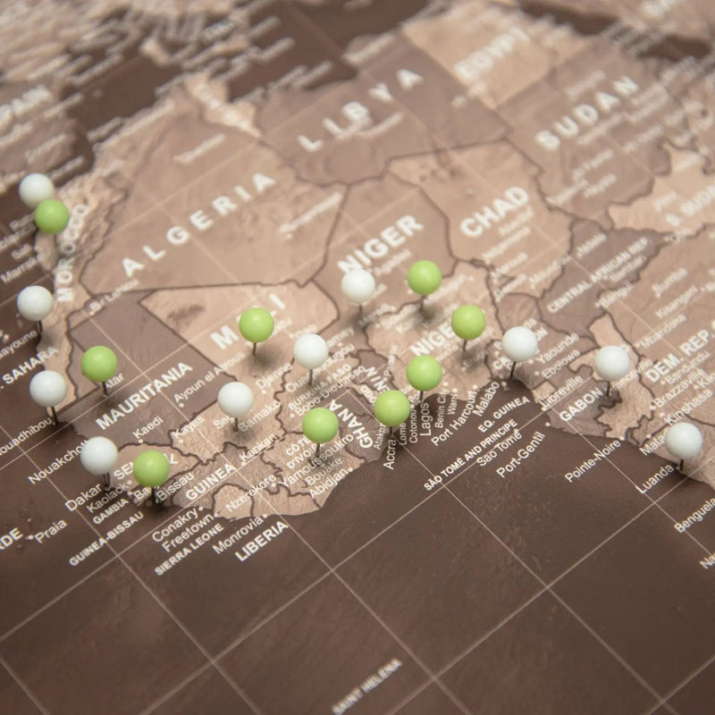 Custom Map Prints | Handmade in America | Conquest Maps