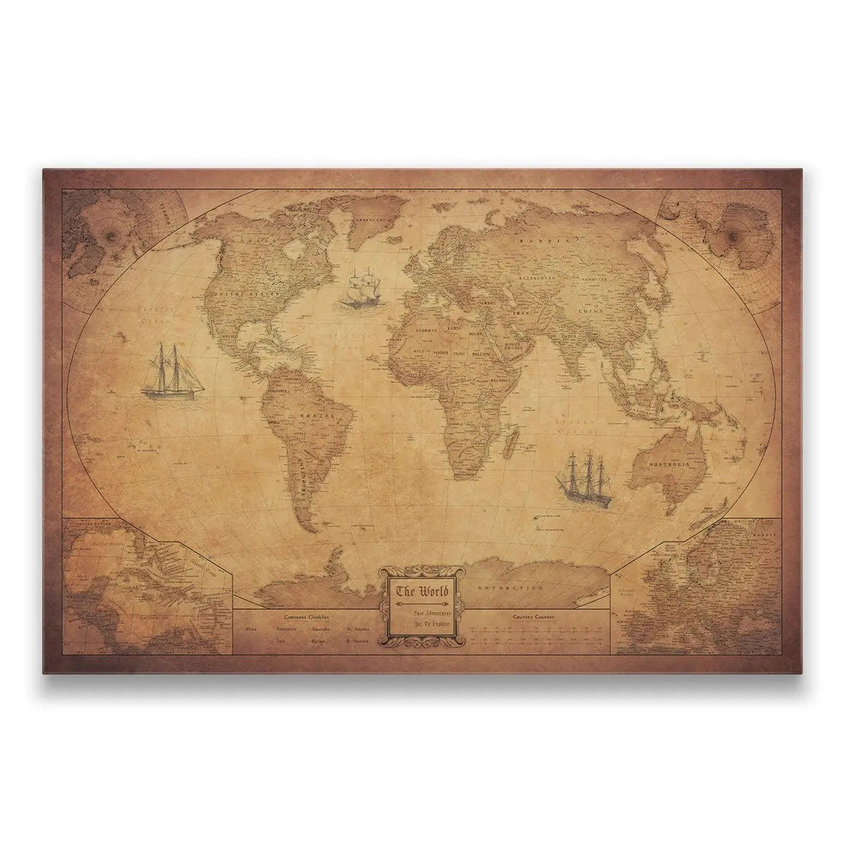 Winkel Tripel Projection | Celebrate Travel | Conquest Maps — Conquest ...