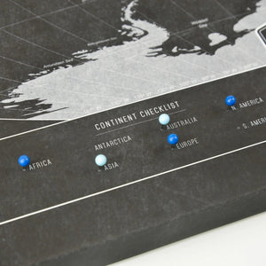 Pinnable Map of the World | Made to Order | Conquest Maps — Conquest ...