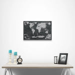 Pinnable Map of the World | Made to Order | Conquest Maps